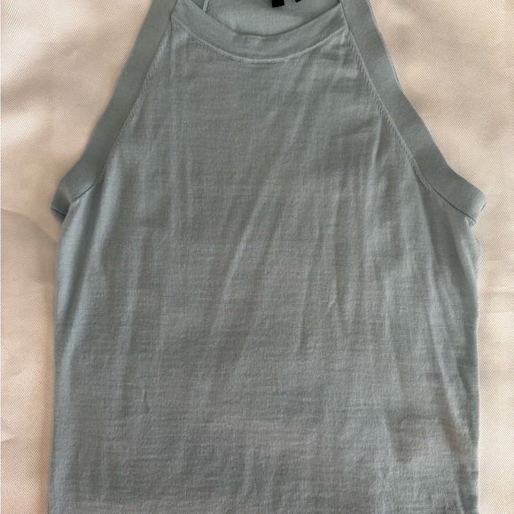 Theory | Tops | Theory Womens Tank Top In Light Blue | Poshmark